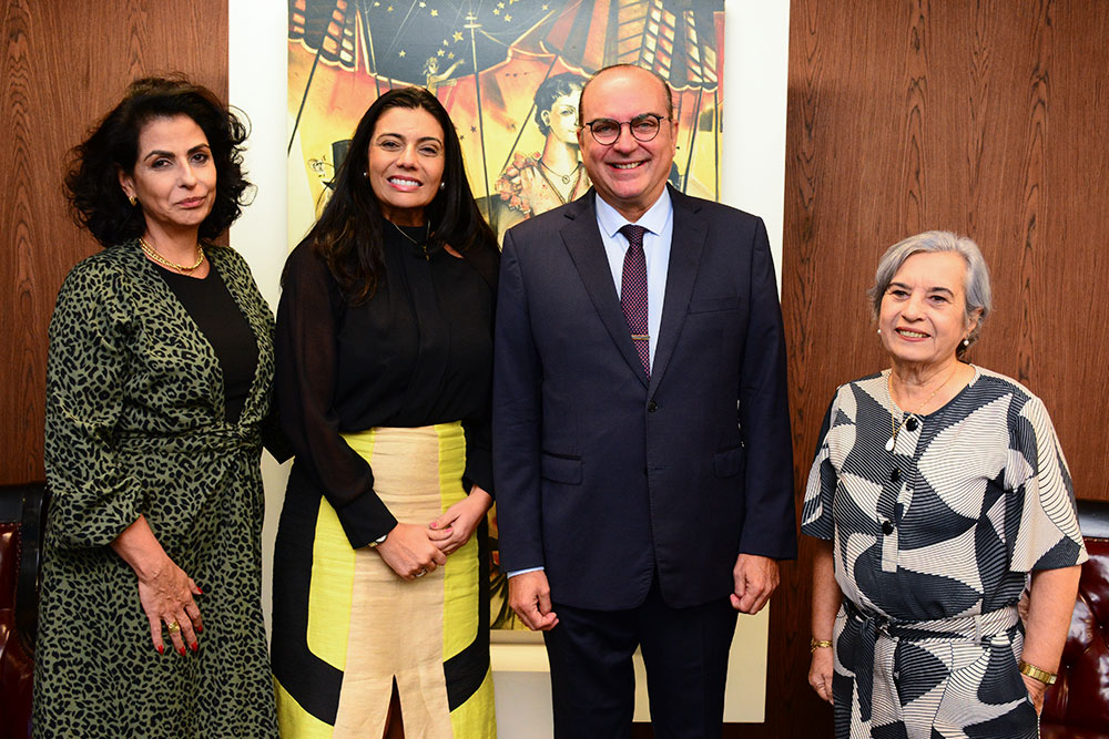 Presidente José Arthur Filho recebe visita da deputada federal e delegada Ione Barbosa | Portal TJMG