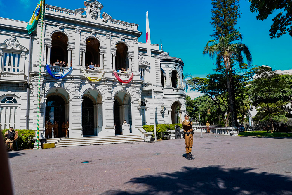 TJMG valoriza Troca da Guarda do Palácio da Liberdade | Portal TJMG
