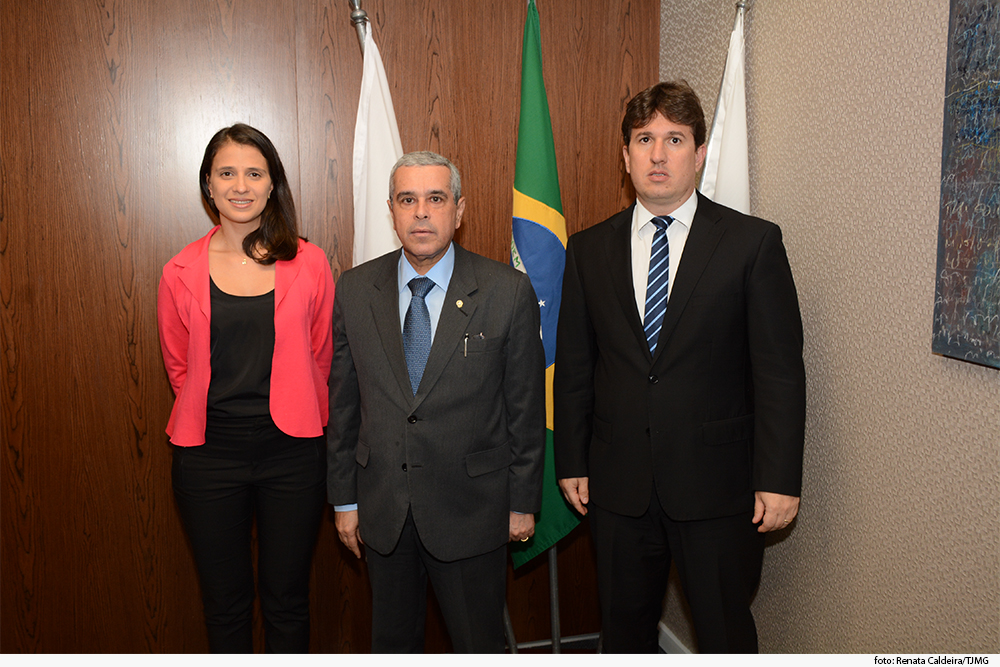 Presidente recebe pesquisadora da UFMG | Portal TJMG