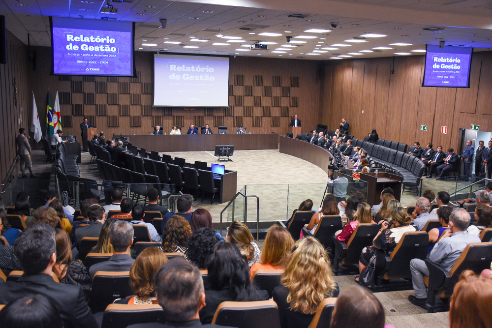 TJMG apresenta relatório de seis meses da gestão 2022/2024 | Portal TJMG